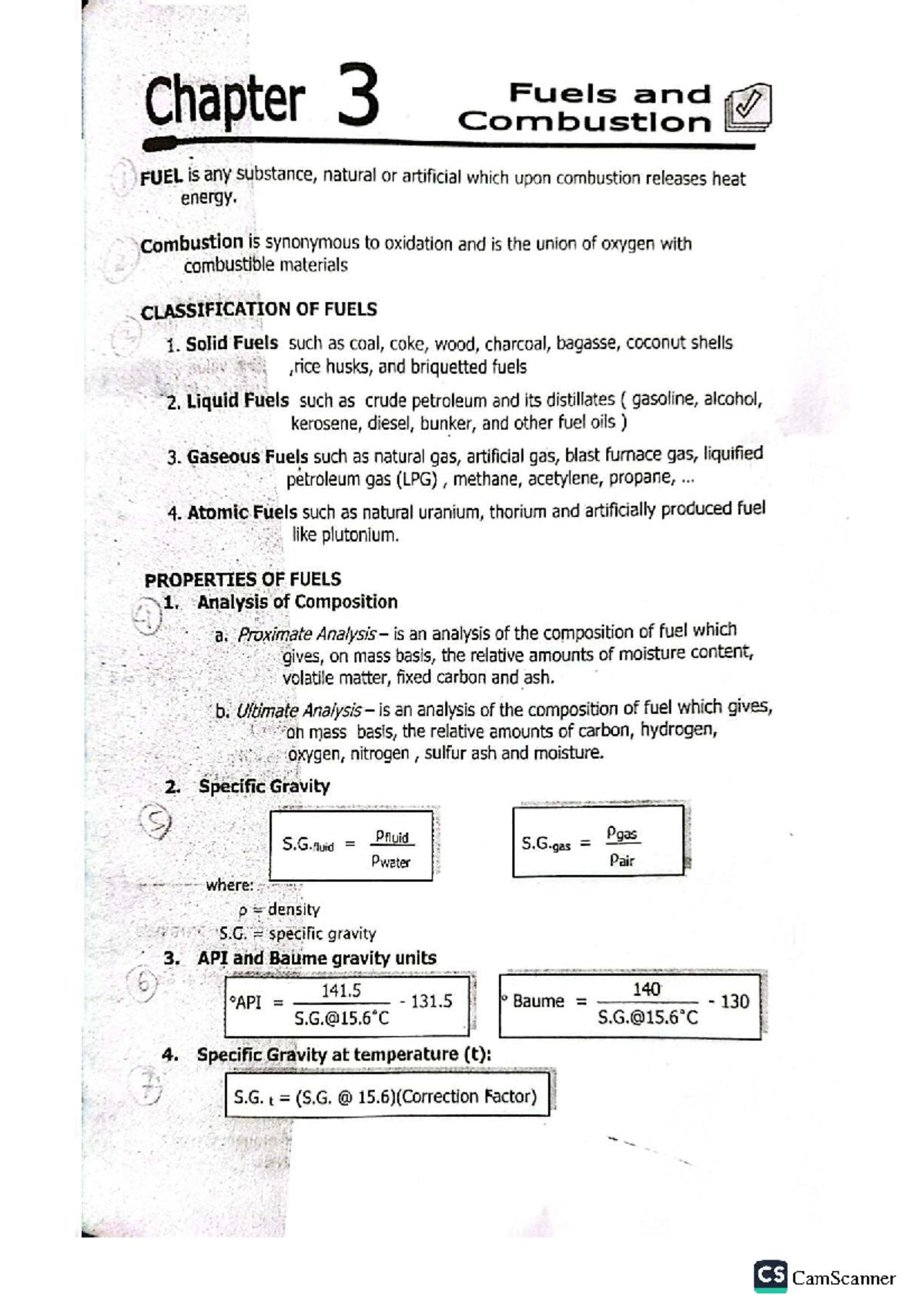 Chapter 03: Fuels and Combustion - Power Plant Engineering Review (FUEL ...