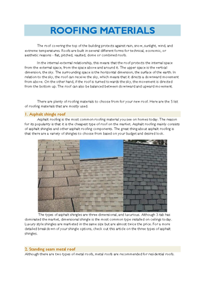 Bldgtech - 00 Construction Summary - BUILDING TECHNOLOGY 16 DIVISIONS 1 ...