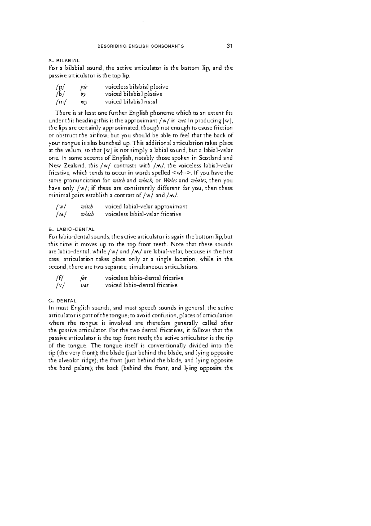 Classification of Consonants in English Phonology: A Detailed Overview ...