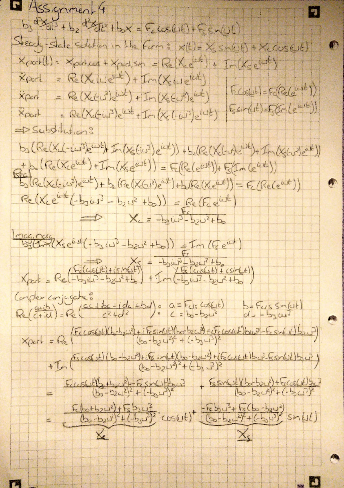 2022 OE44091 Assignment 8 - Structural Dynamics Practical - TU Delft - Studeersnel