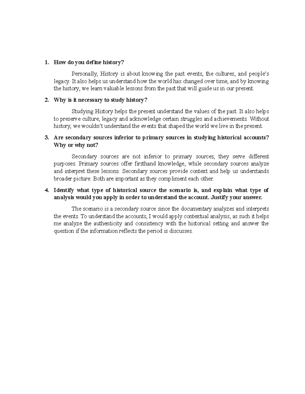 Analyzing Historical Sources: Understanding Past Events and Context ...