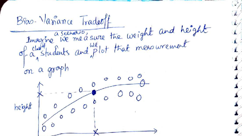 Bias-Variance Tradeoff in ML: Understanding Height-Weight Relationships - Studocu