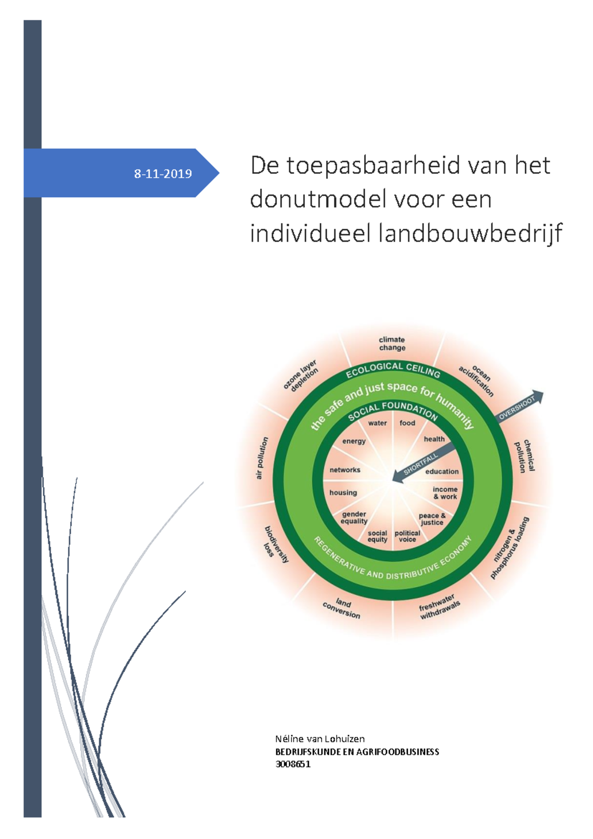 File 2 - donut model - 8-11-2019 De toepasbaarheid van het donutmodel ...