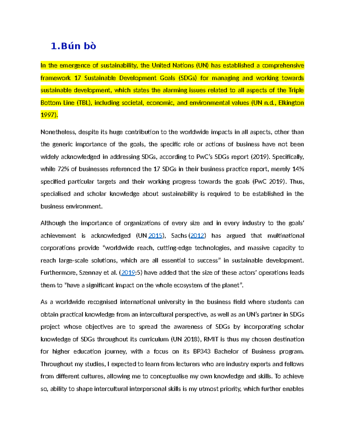 Assessment 3 - Vision Board: Exploring Sustainability & Business Impact ...