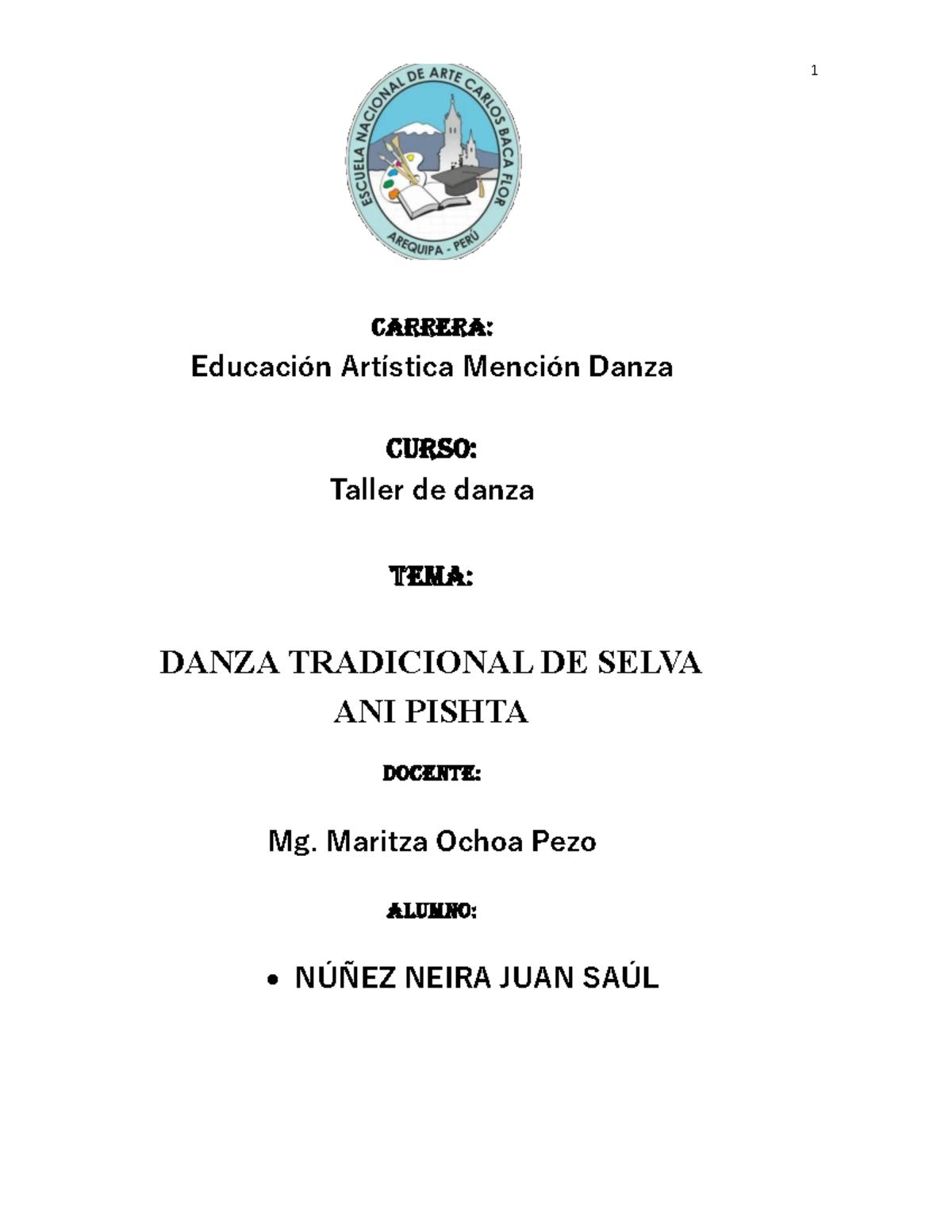 Título: ANI SHEATI DANZA: Tradiciones de la Gran Fiesta Shipibo-Conibo ...
