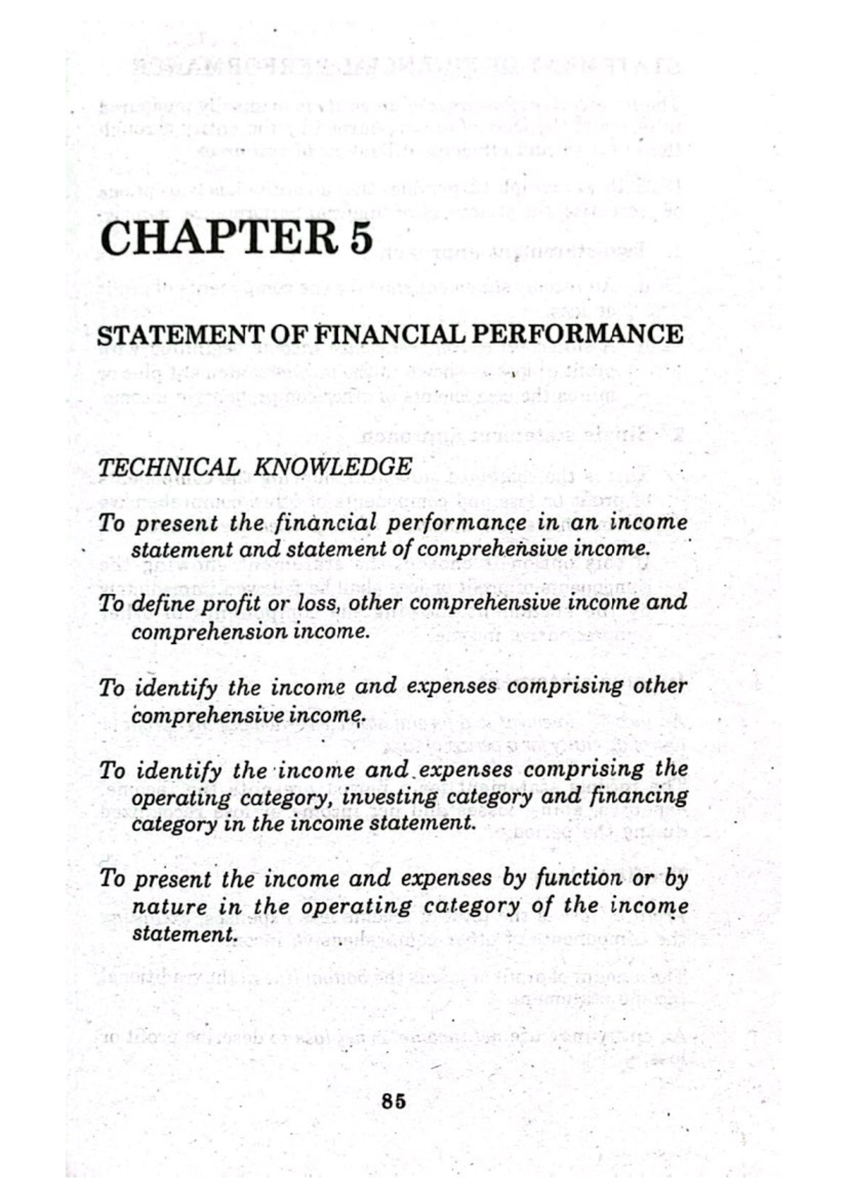 INTACC 3 CHAPTER 5: STATEMENT OF FINANCIAL PERFORMANCE EXERCISES - Studocu