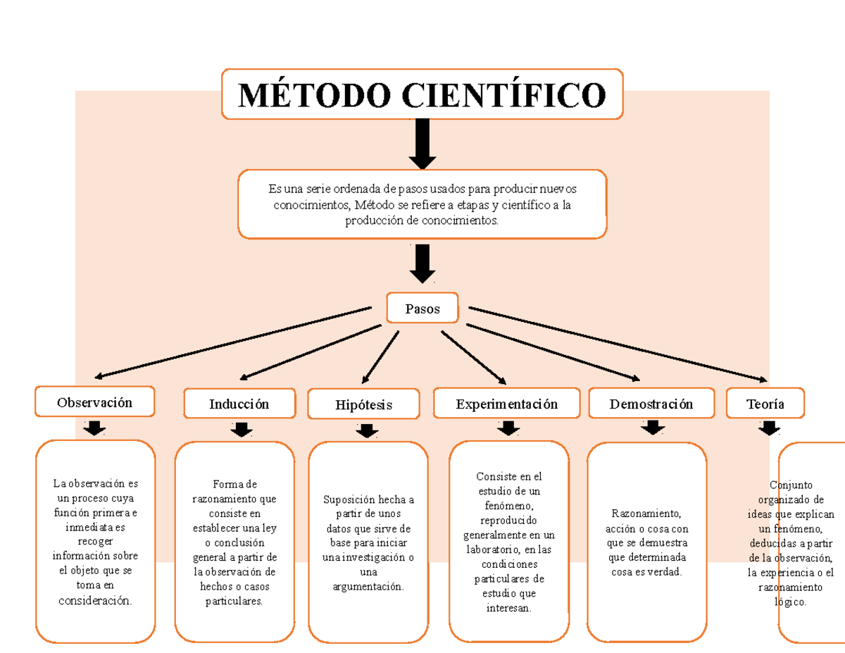 Forma Del Método Científico Qué Es El Método Científico: Pasos Y