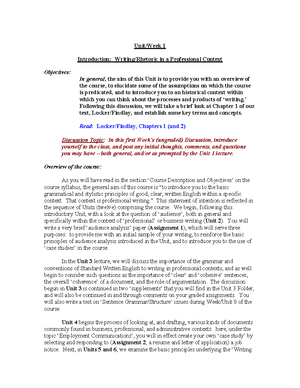 2111 Assignment 1 2022 - Writing 2111 Instructor: Sonia Halpern ...