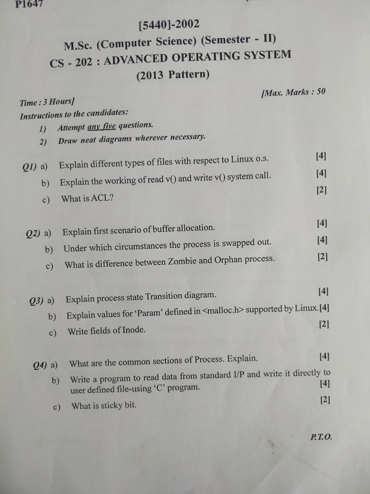 Insem Exam Timetable for Second Year Engineering (2019 Pattern) - Mar ...