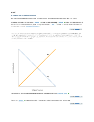[Solved] The model of aggregate demand and aggregate supply is nothing ...