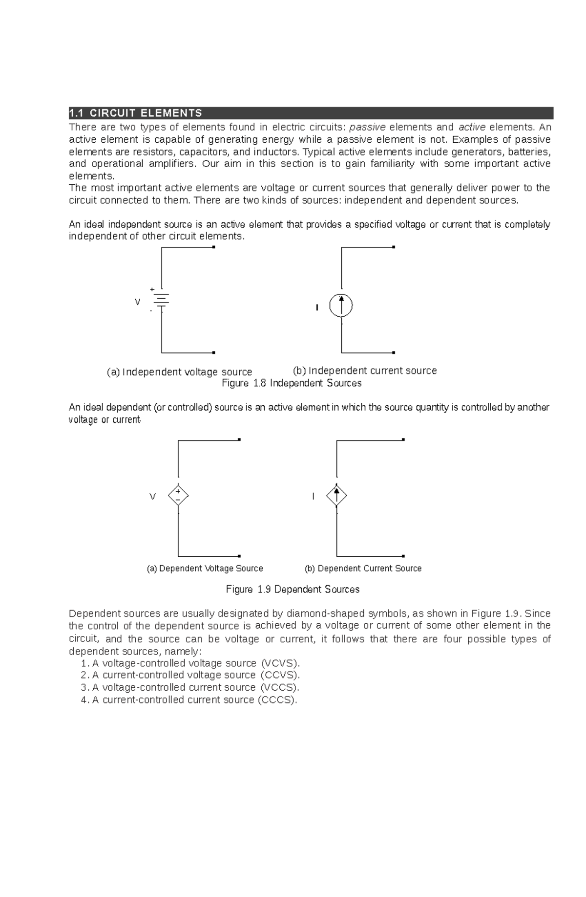 Circuit Elements in Electric Circuits: Active vs Passive Components ...