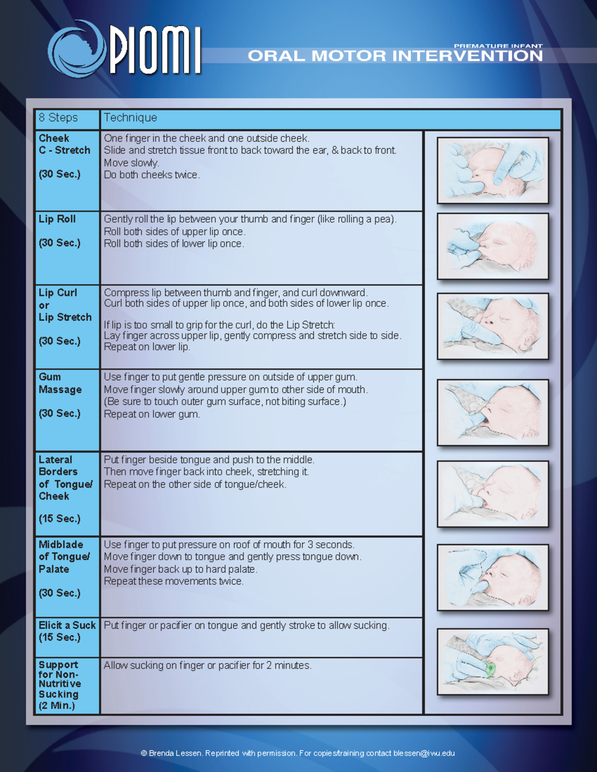 8 Steps Parent Guide for Cheek & Lip Exercises in Therapy - Studocu