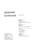 japanese continuers - Grade: 12 - New South Wales Higher School ...