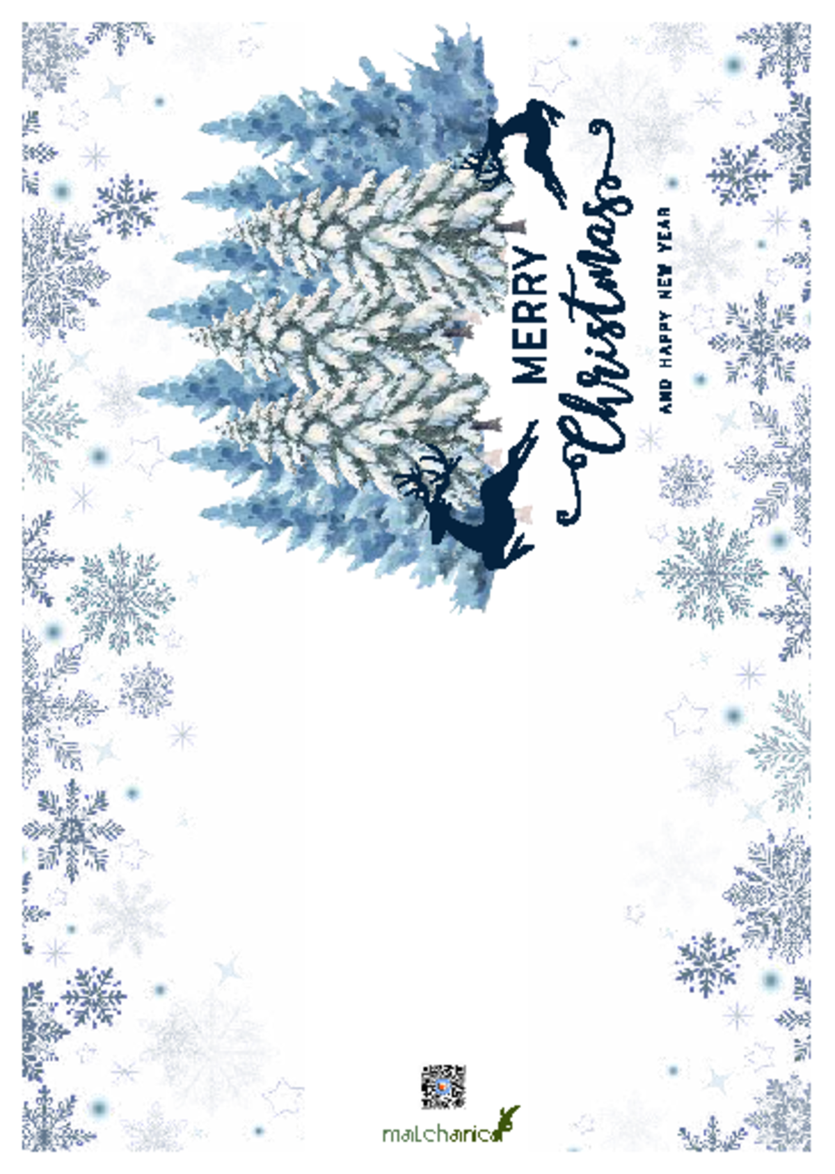 Winter Wonderland Christmas Card - Art Appreciation - K matchanica ...