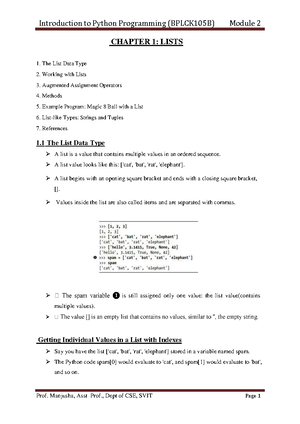 Python Introduction 1 - NOYTHOIBF - Python Introduction Python is a widely used high-level ...