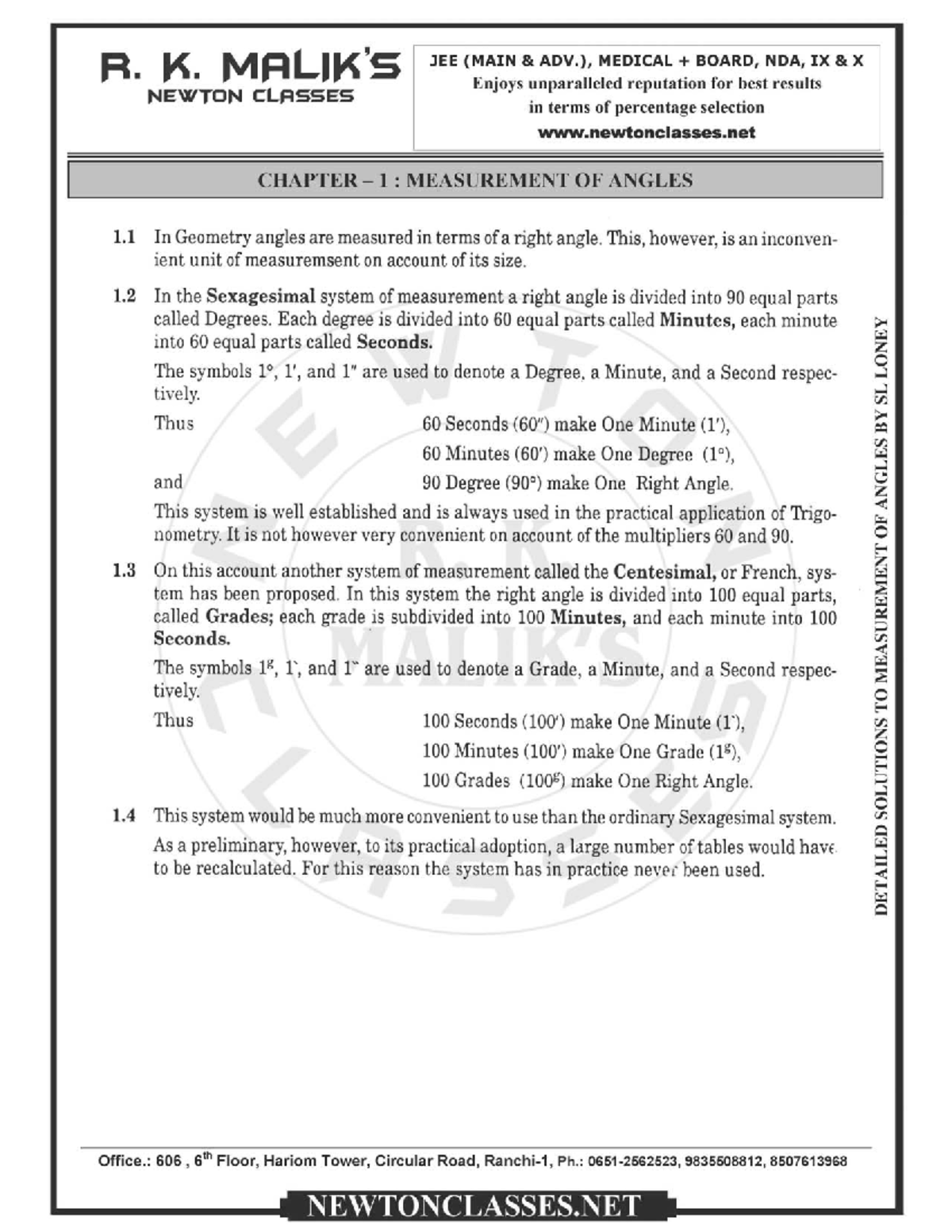 Measurement of Angles: Understanding Sexagesimal, Centesimal & Circular ...