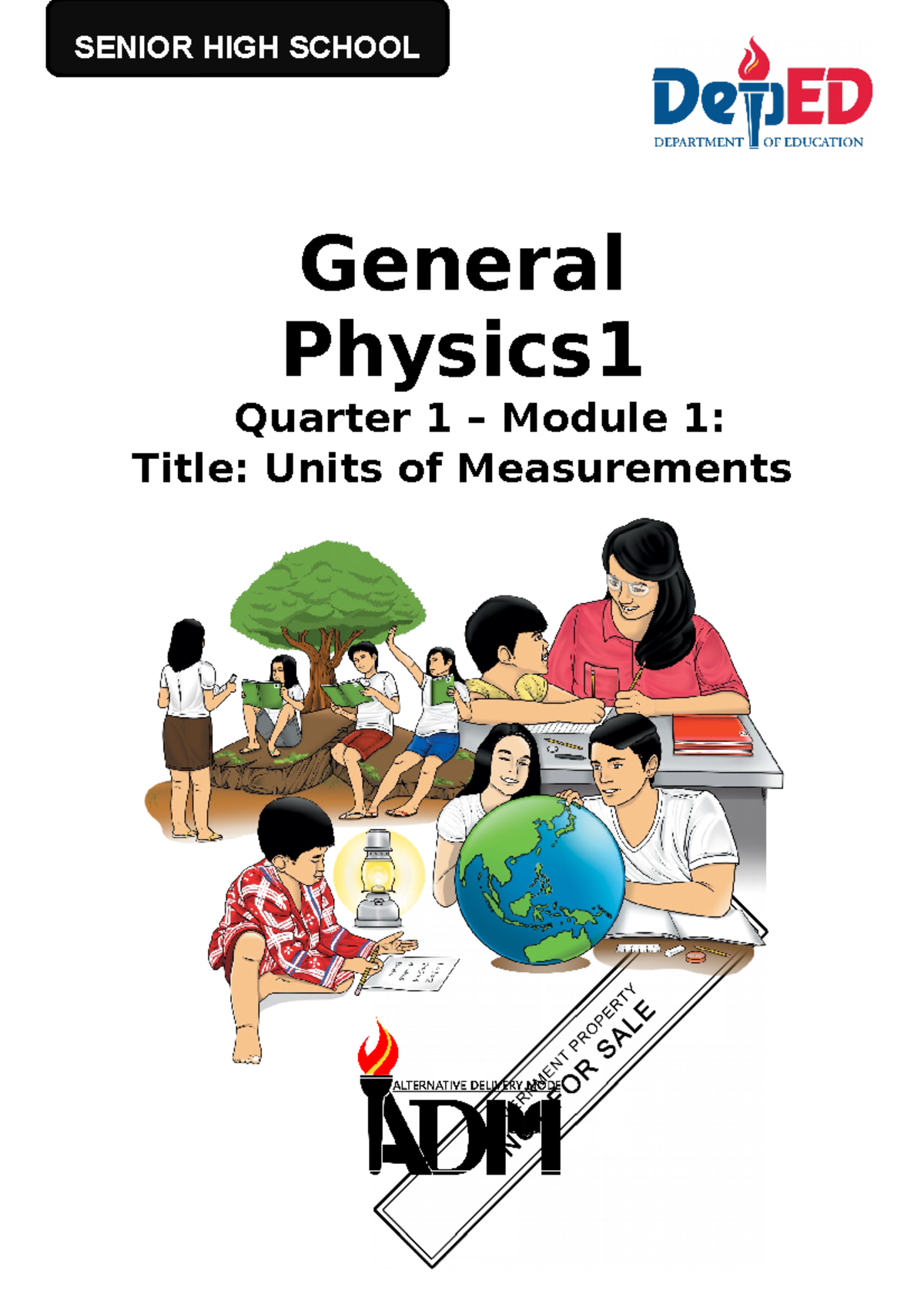 ADM 12 General Physics Q1 M1: Units of Measurement - Studocu