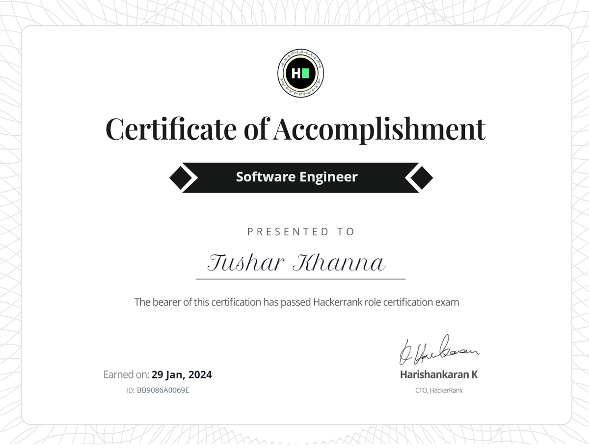 Software Engineer Certification Overview and Requirements - Studocu