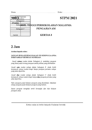 Skema jawapan buku PA LP sem 2 2022 2 - Pengajian Am Sem 1 - Studocu