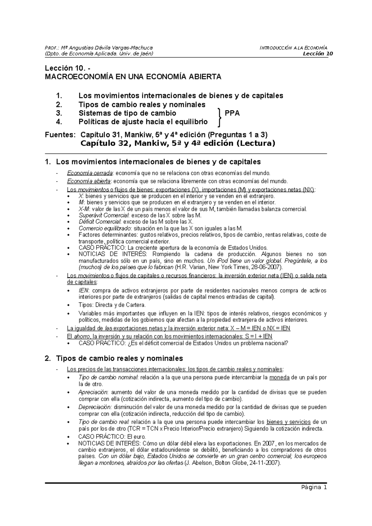 Lecci#U00f3n 10. Macro abierta ( Esquema-GU#U00cd A, Completar) - (Dpto. de Economía Aplicada ...