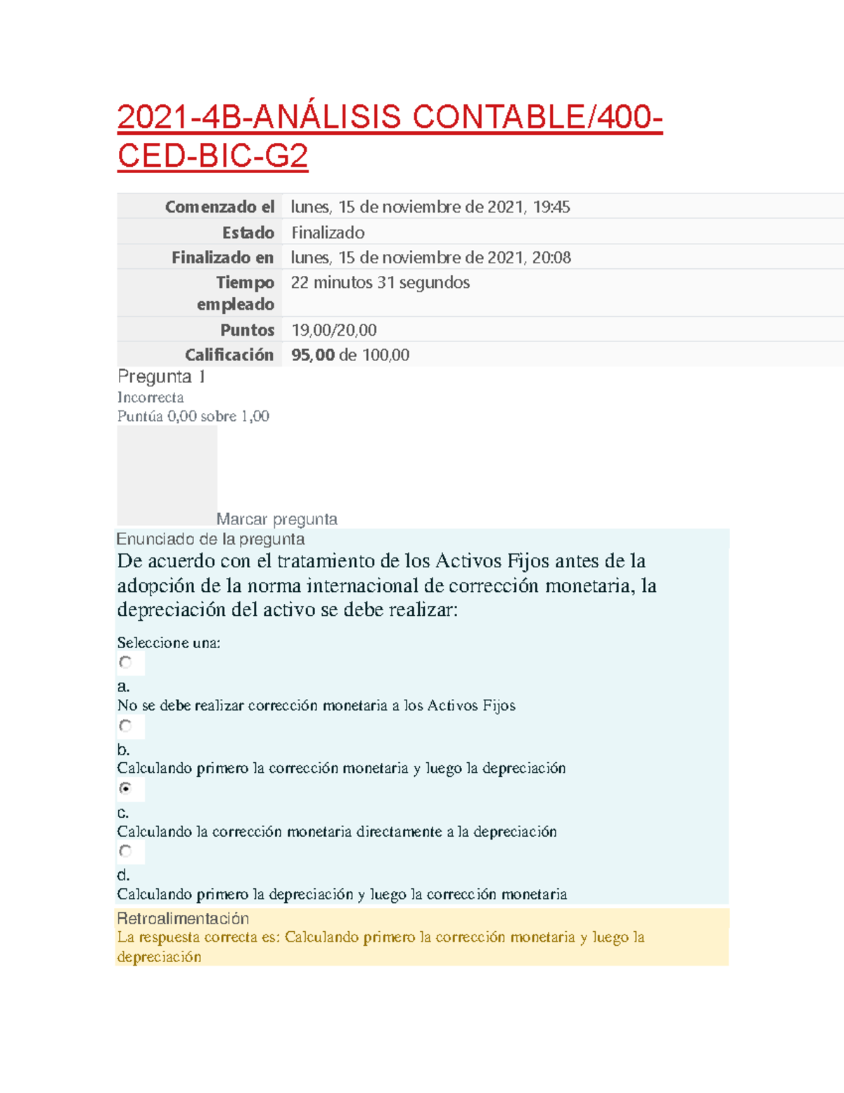 Examen Final de ANÁLISIS CONTABLE 2021-4B-ANÁLISIS CONTABLE - Studocu