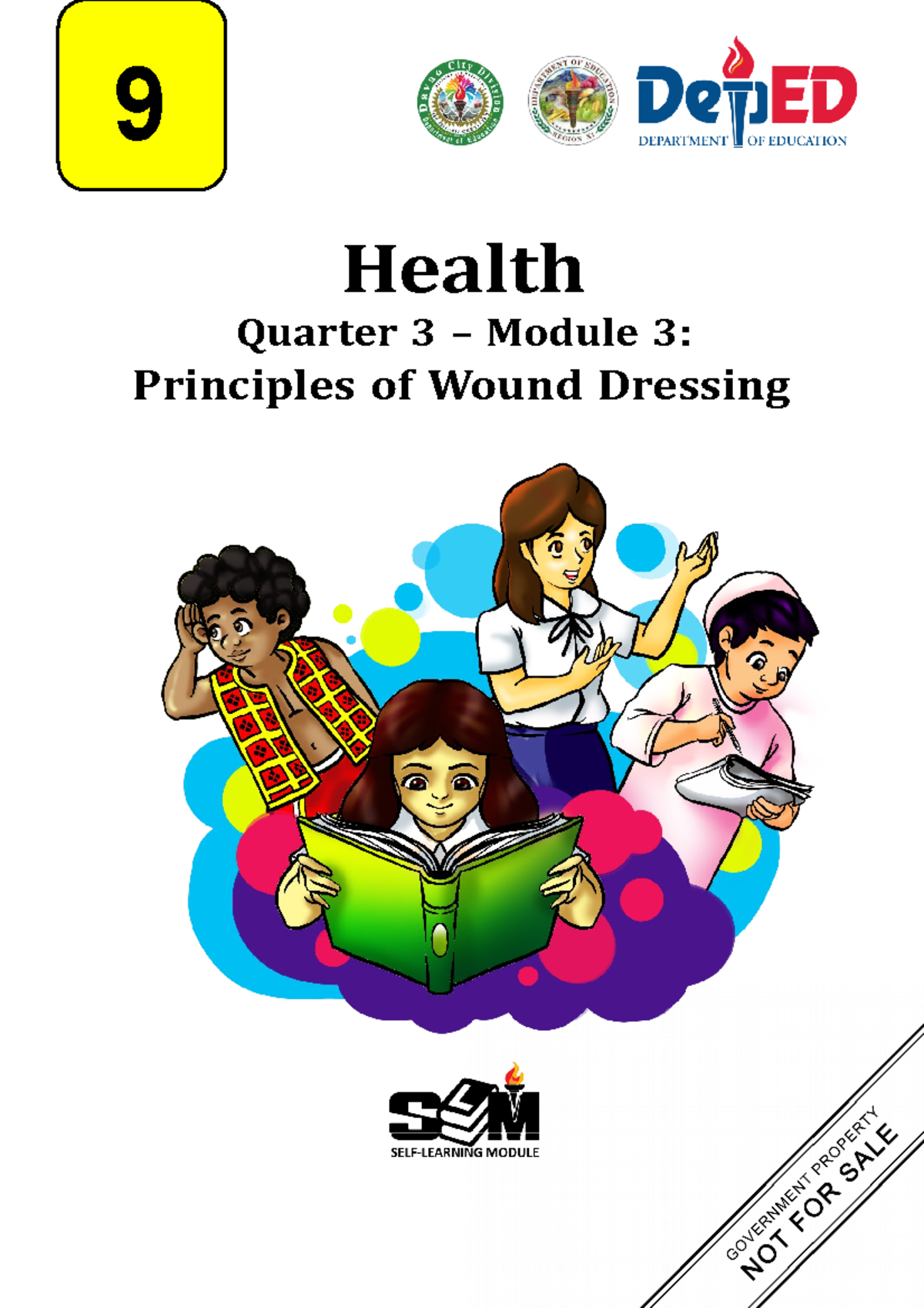 Q3-Health-9-Wound Dressing Principles Module 3 Guide - Studocu