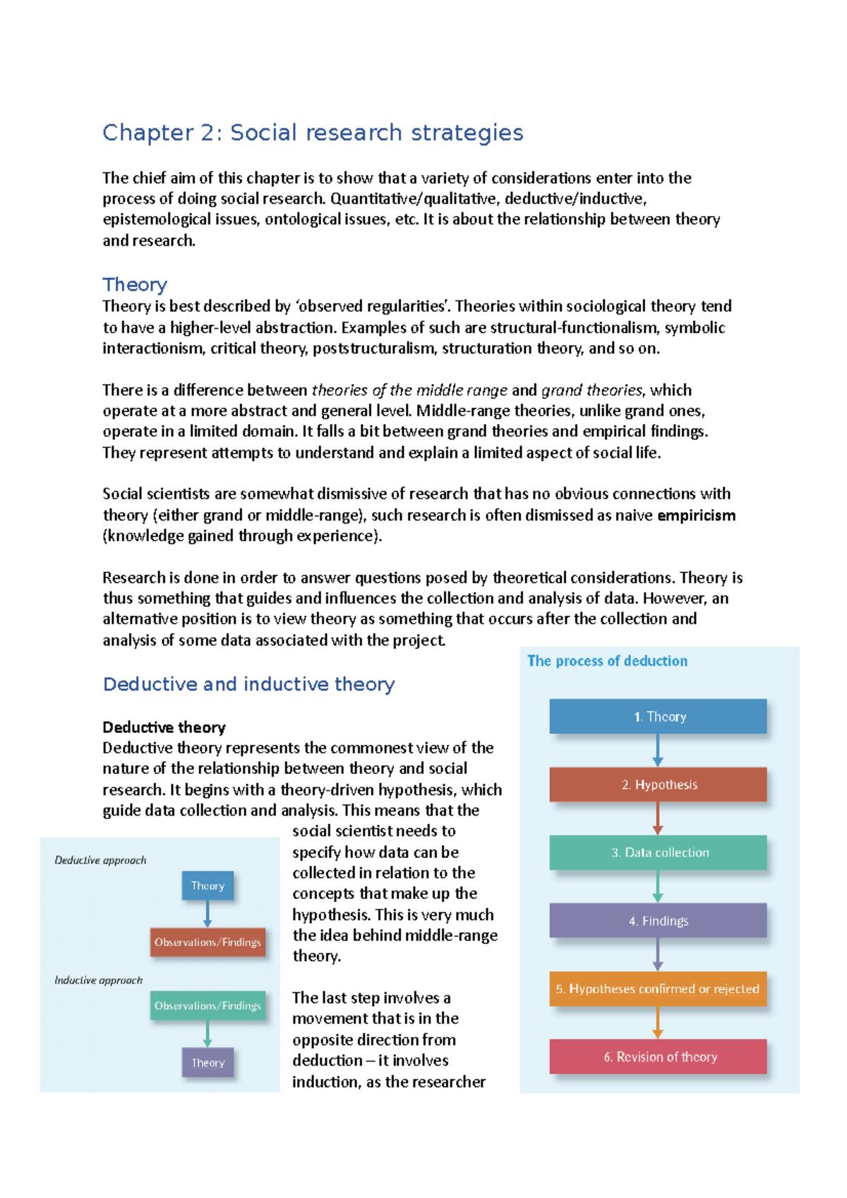 Chapter 2 - Social Research Methods Bryman - Chapter 2: Social research ...