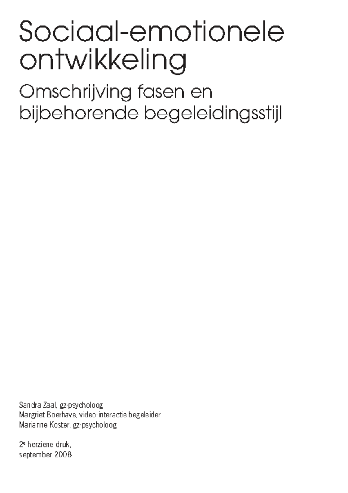 SEO Fases: Omschrijving van Ontwikkelingsfasen en Begeleidingsstijlen ...