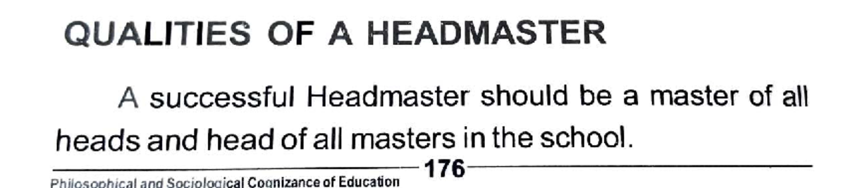 Qualities and Responsibilities of a Headmaster: A Comprehensive Guide ...