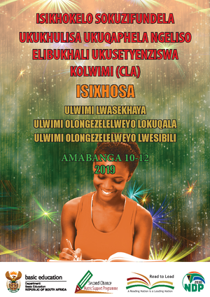 [Solved] Iintsomi zesi xhosa - Bed foundation phase (XHO1505) - Studocu