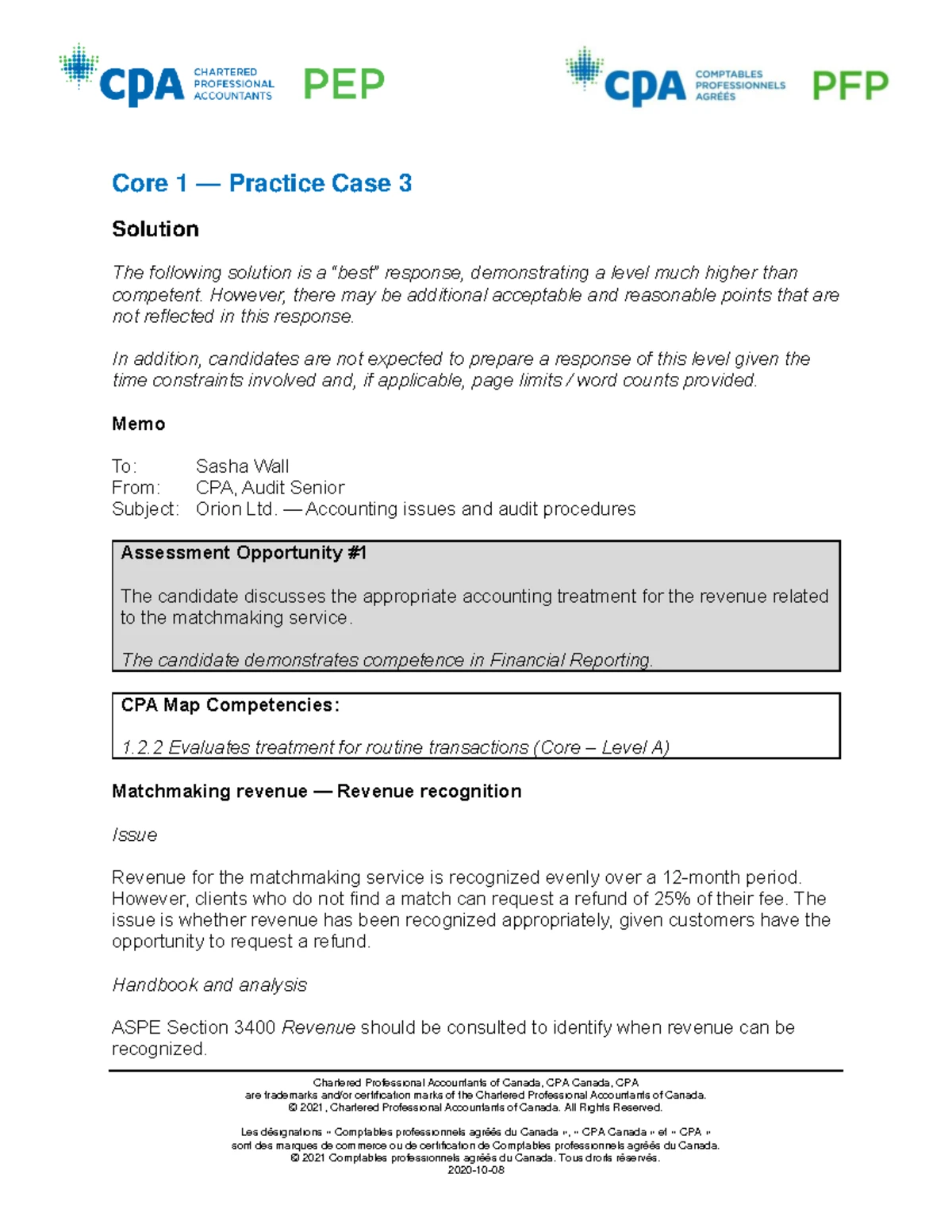 G10484-EC CPA-PEP-Syllabus-Core-1 - Chartered Professional Accountants ...