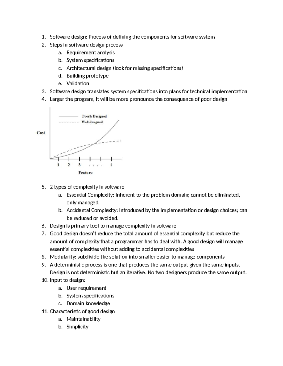 Software Design Process: Managing Complexity in Systems (1-20) - Studocu