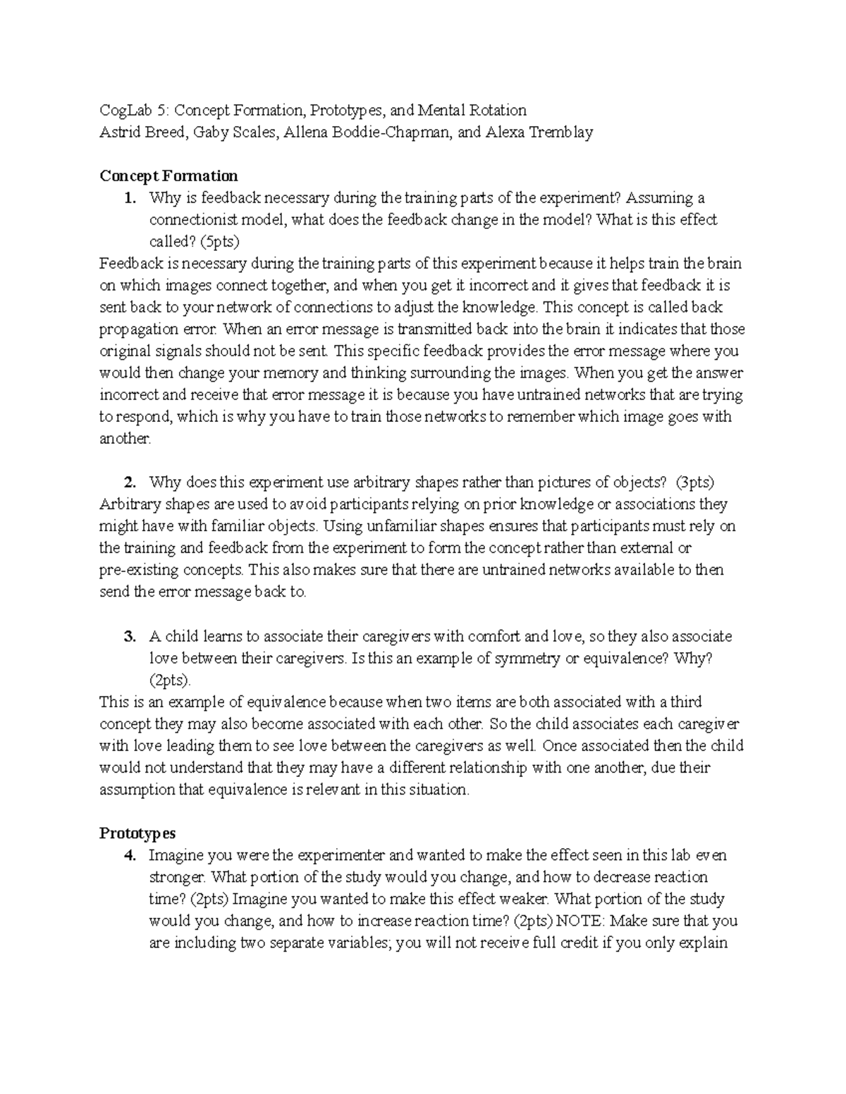 CogLab 5: Exploring Concept Formation, Prototypes, and Mental Rotation ...