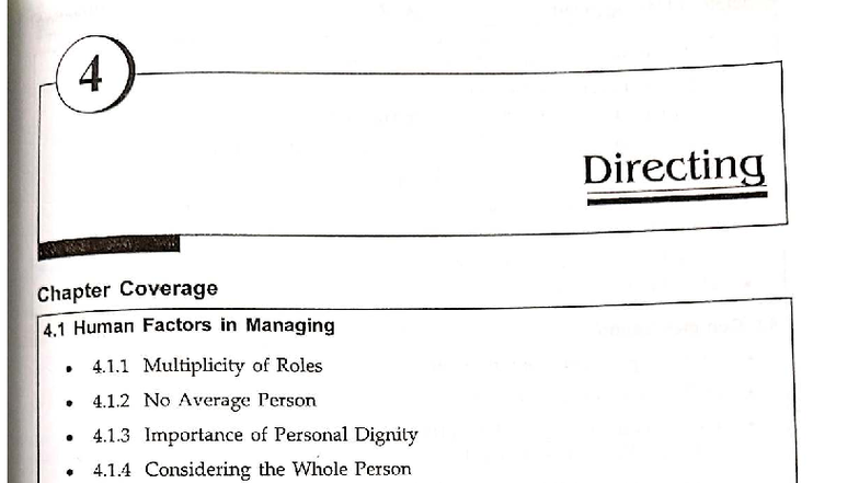 POM 4: Human Factors, Leadership, and Motivation in Management - Studocu