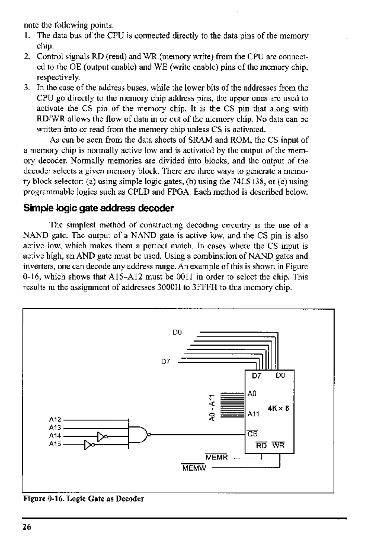 AVR Microcontroller and Embedded Electrovolt - note the following points. 1. The data bus of the ...