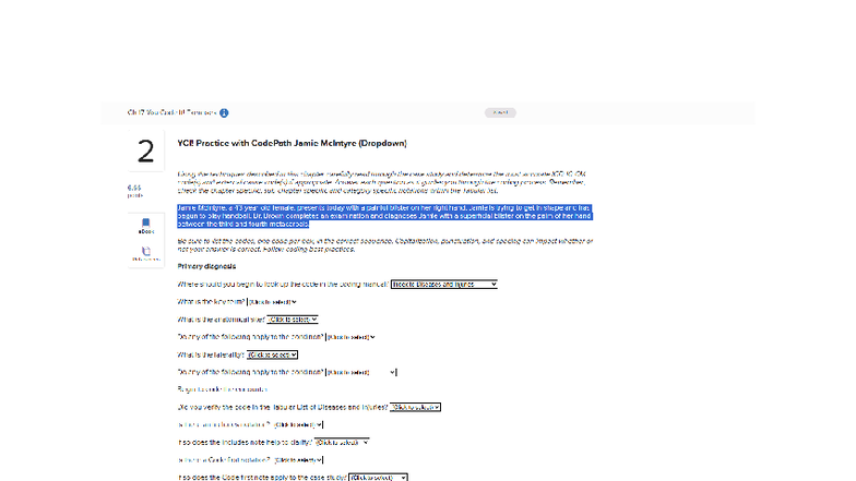 Ch 17: You Code It! Exercises for YCI - Case Study Practice - Studocu