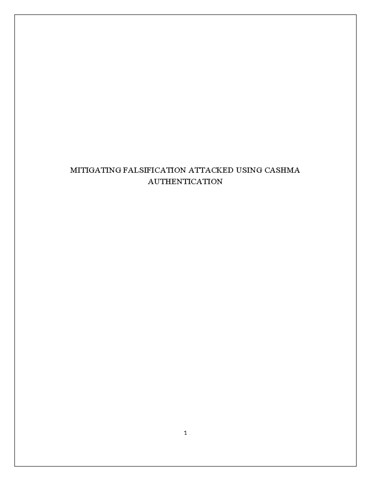 CASHMA: Enhancing Security in Continuous User Authentication Systems ...