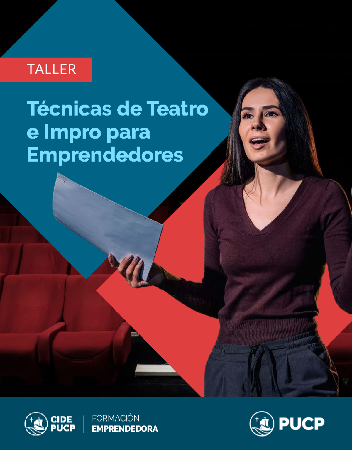 TALLER TÉCNICAS DE TEATRO E IMPRO PARA EMPRENDEDORES - FORMACIÓN EMPRENDEDORA - Studocu
