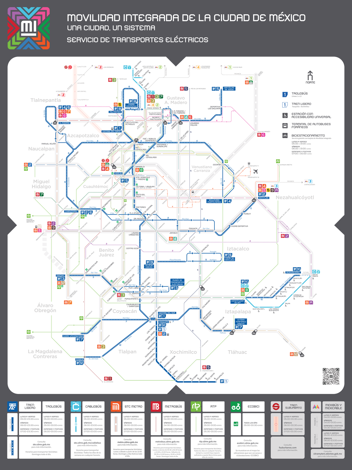 Mapa de Rutas y Horarios del MI STE - Junio 2024 - Studocu