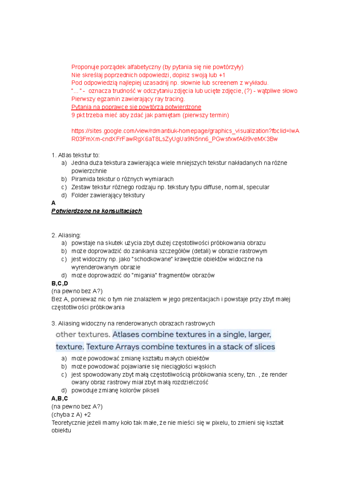 Pierwszy Egzamin z Ray Tracingu - Pytania i Odpowiedzi (Kurs 2024 ...