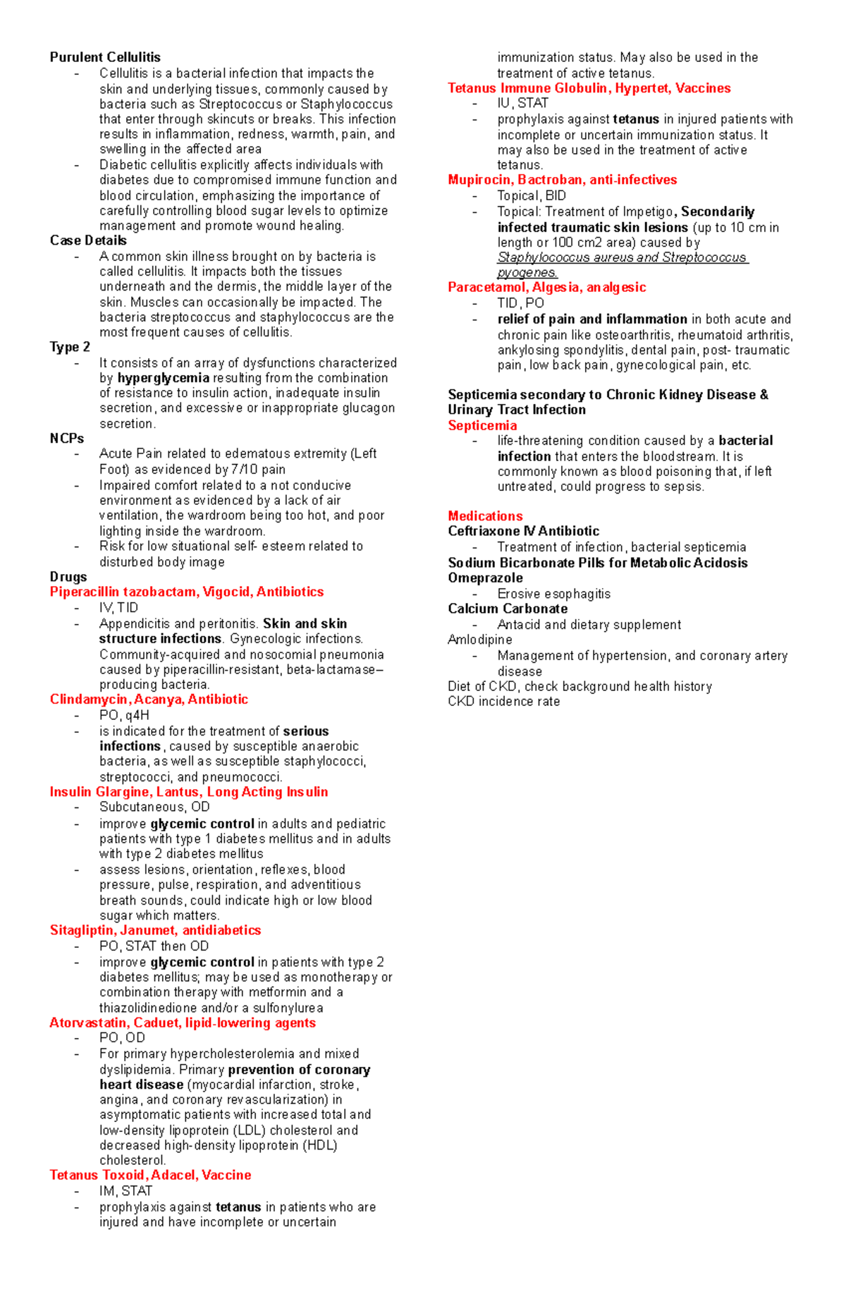 Purulent Cellulitis - This infection results in inflammation, redness ...