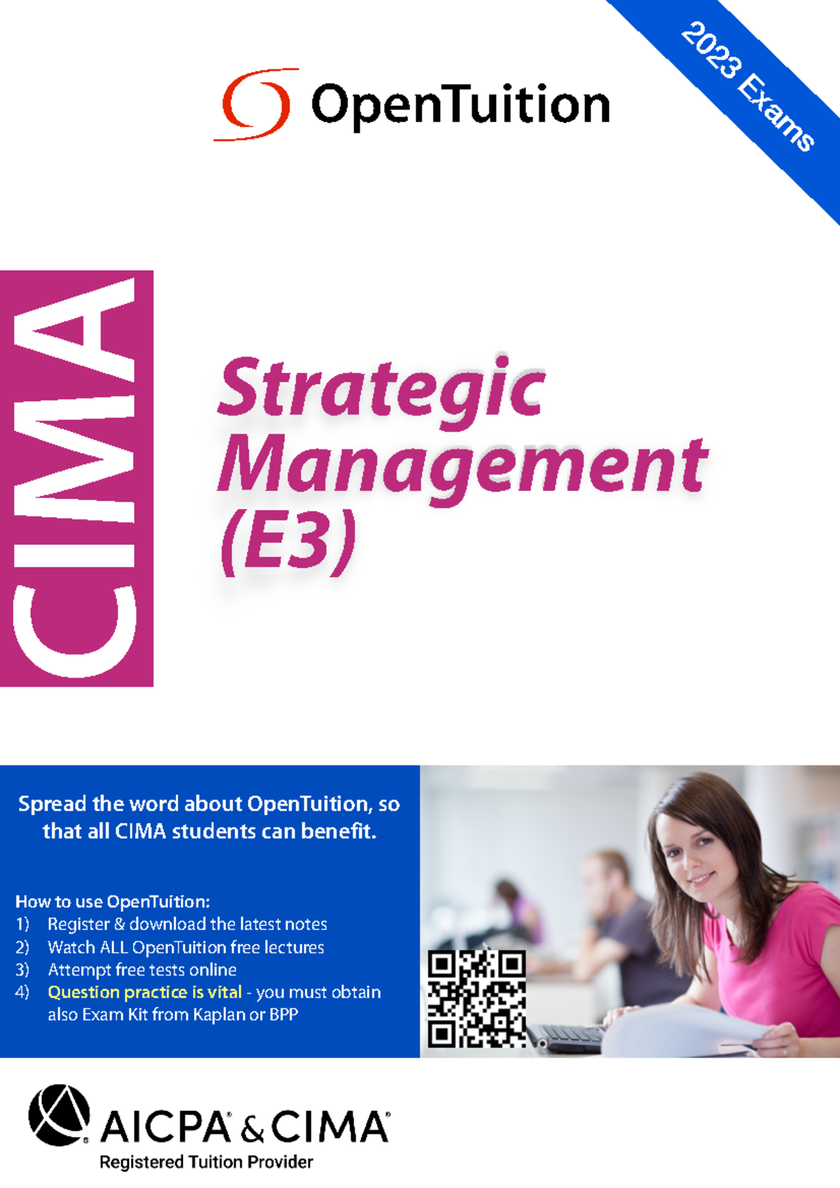 CIMA E3 2023 Notes - Strategic Management (E3) CIMA OpenTuition O 2023 ...