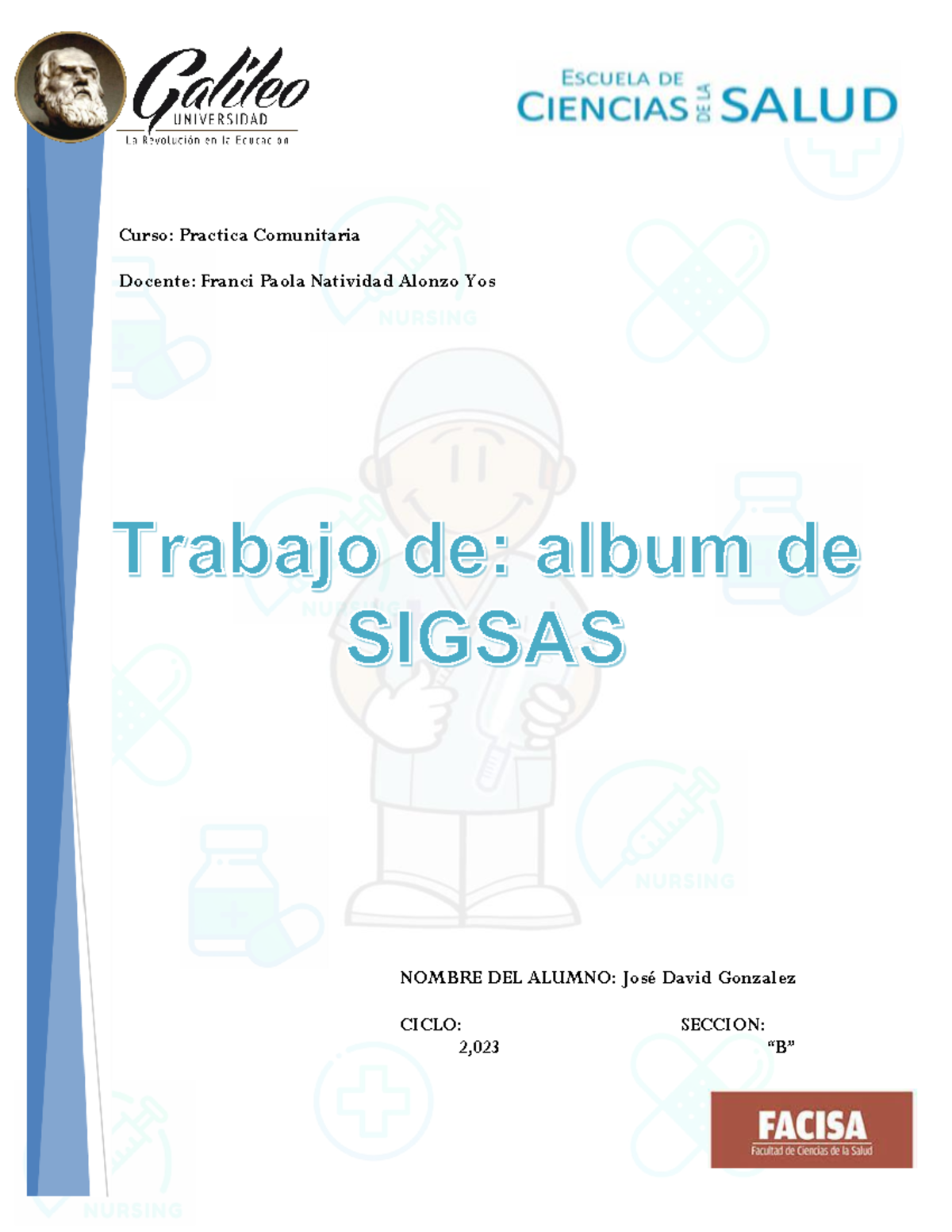 SIGSA 2023: Informe sobre el Sistema de Información Gerencial de Salud ...