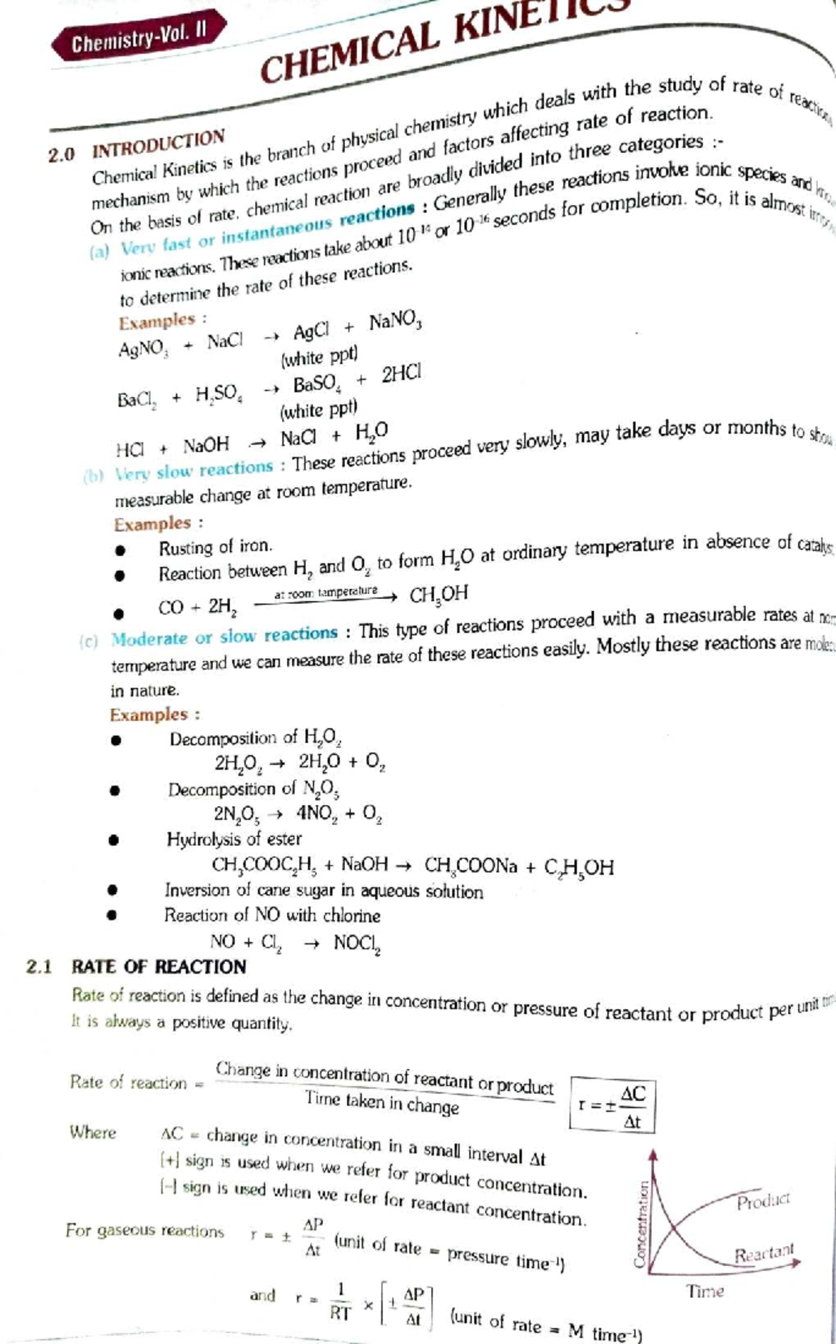 II Chemical Kinetics 2.0: Mechanisms and Rate Laws Explained - Studocu