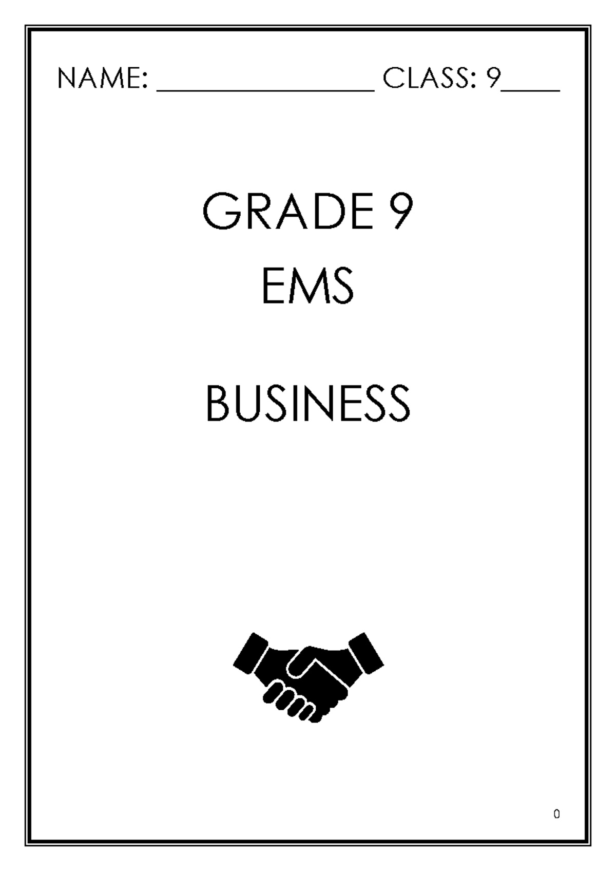 Grade 9 EMS: Comprehensive Business Notes and Economic Systems Overview ...