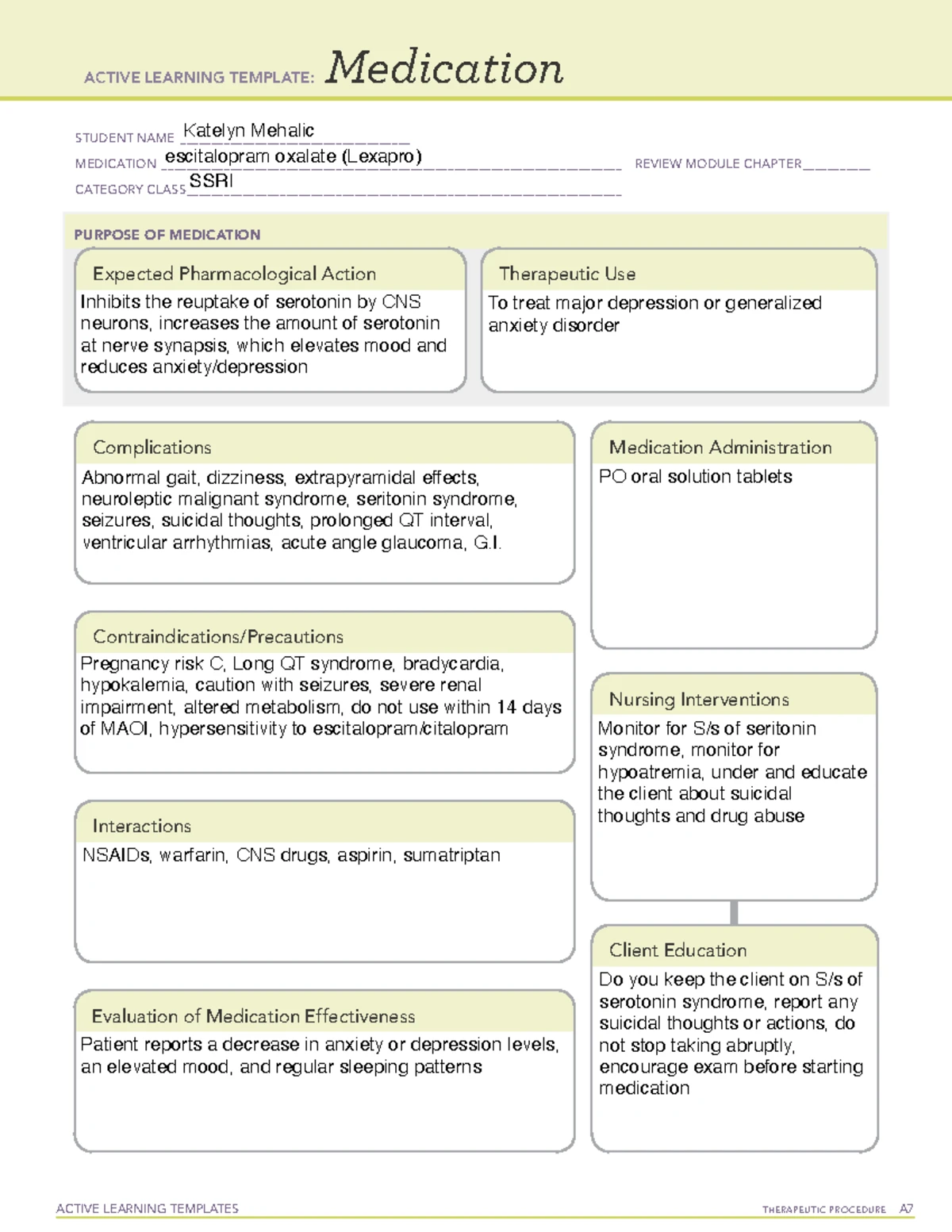 Nursing Skill: Active Learning Template for Rectal Suppository (NUR 101 ...