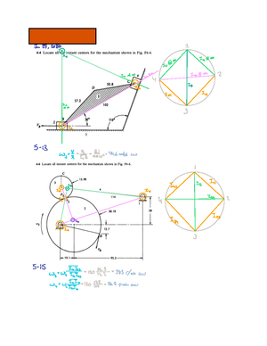 MECH 343 - Course Outline - MECH 343 Theory of Machines 1 Mechanical ...