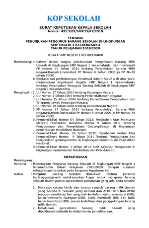 Template Proposal Kegiatan Lomba atau Proker Lembaga Mahasiswa ...