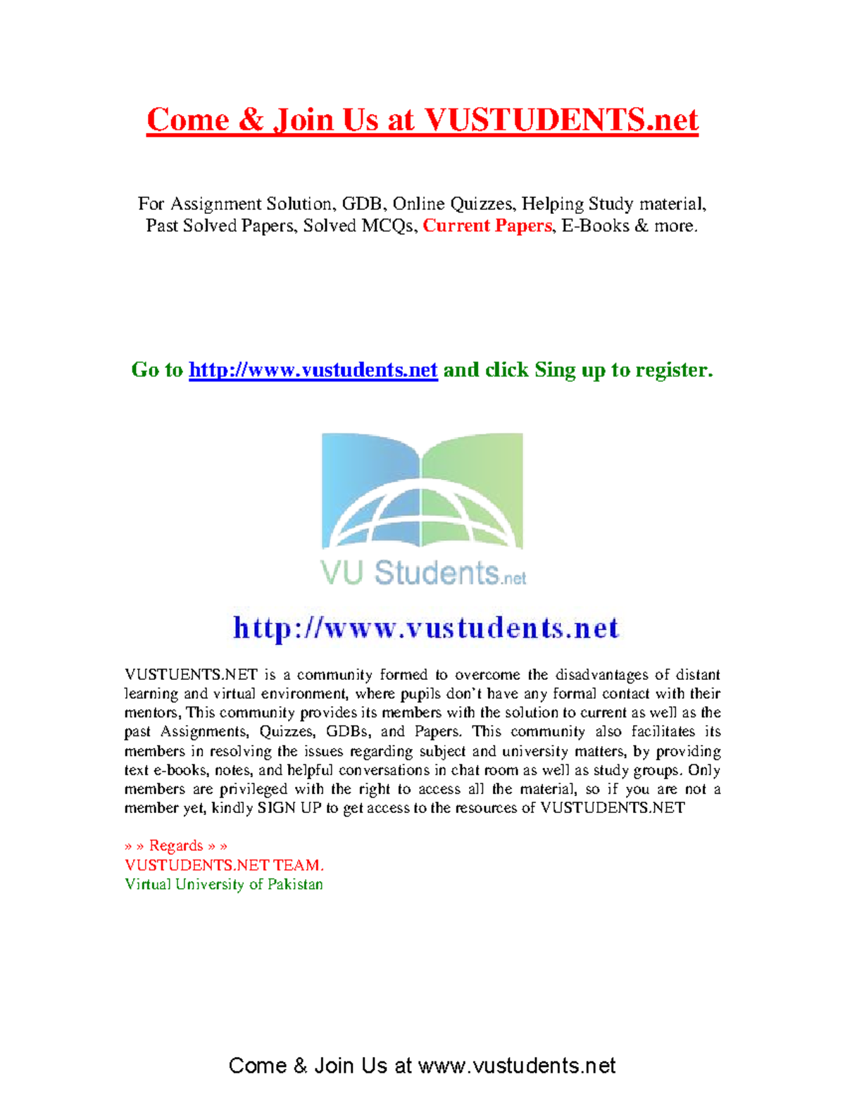 ECO402 Final Exam Solved MCQs: Over 150 Questions and Answers - Studocu