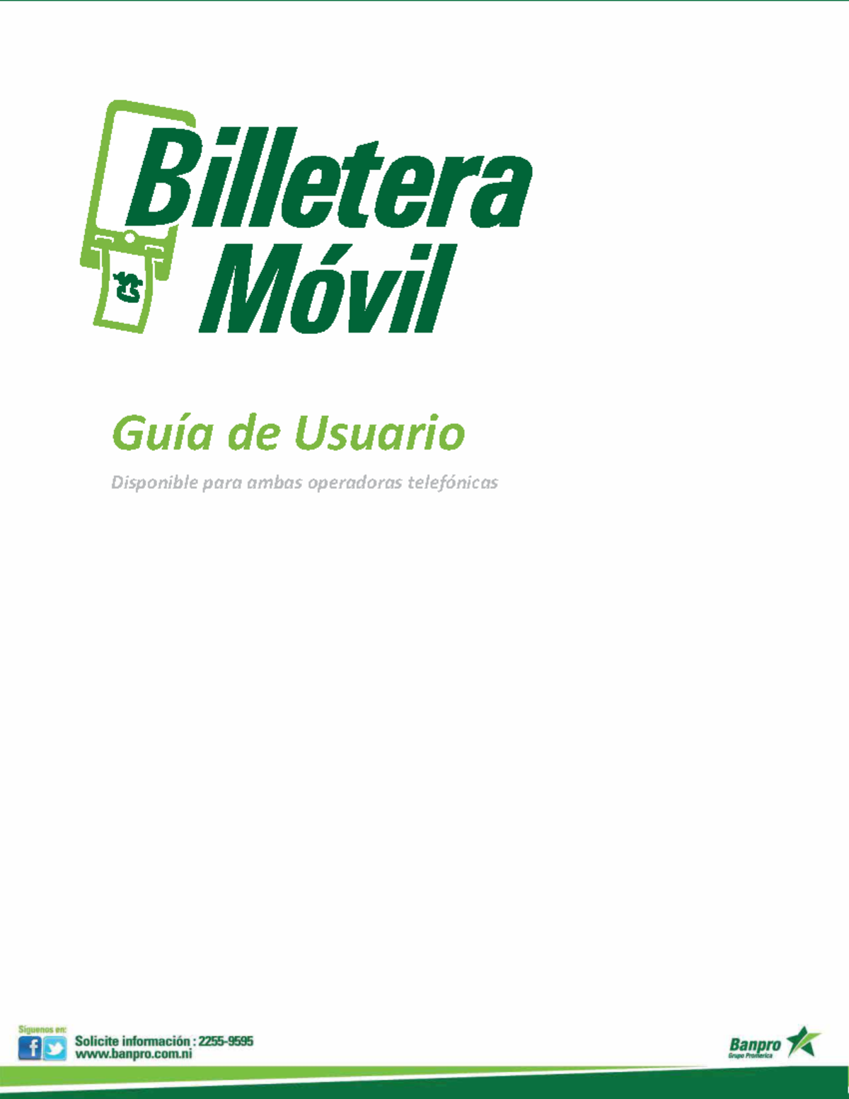 Guía de Usuario: Billetera Móvil Banpro (BPM-2023) - Studocu